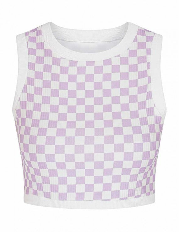 Checkered Top – DECLARA