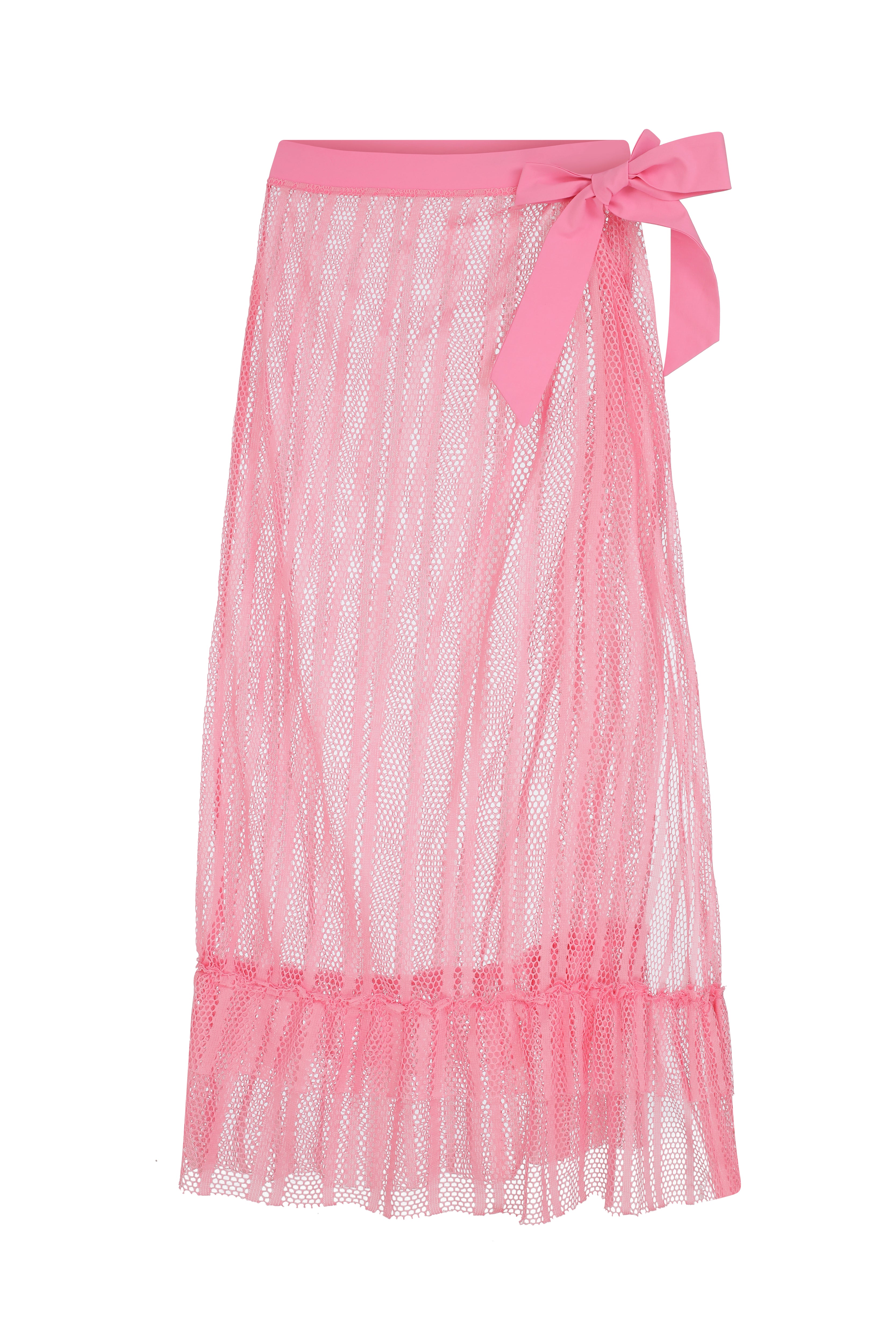 Pink Filet Skirt – DECLARA